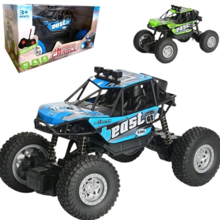 Jual MOBIL REMOTE CONTROL RC MONSTER CHARGE OFFROAD BATERAI CAS BATRAI ...