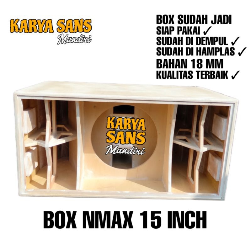 Jual Box speaker nmax 15 inch mentahan | Shopee Indonesia