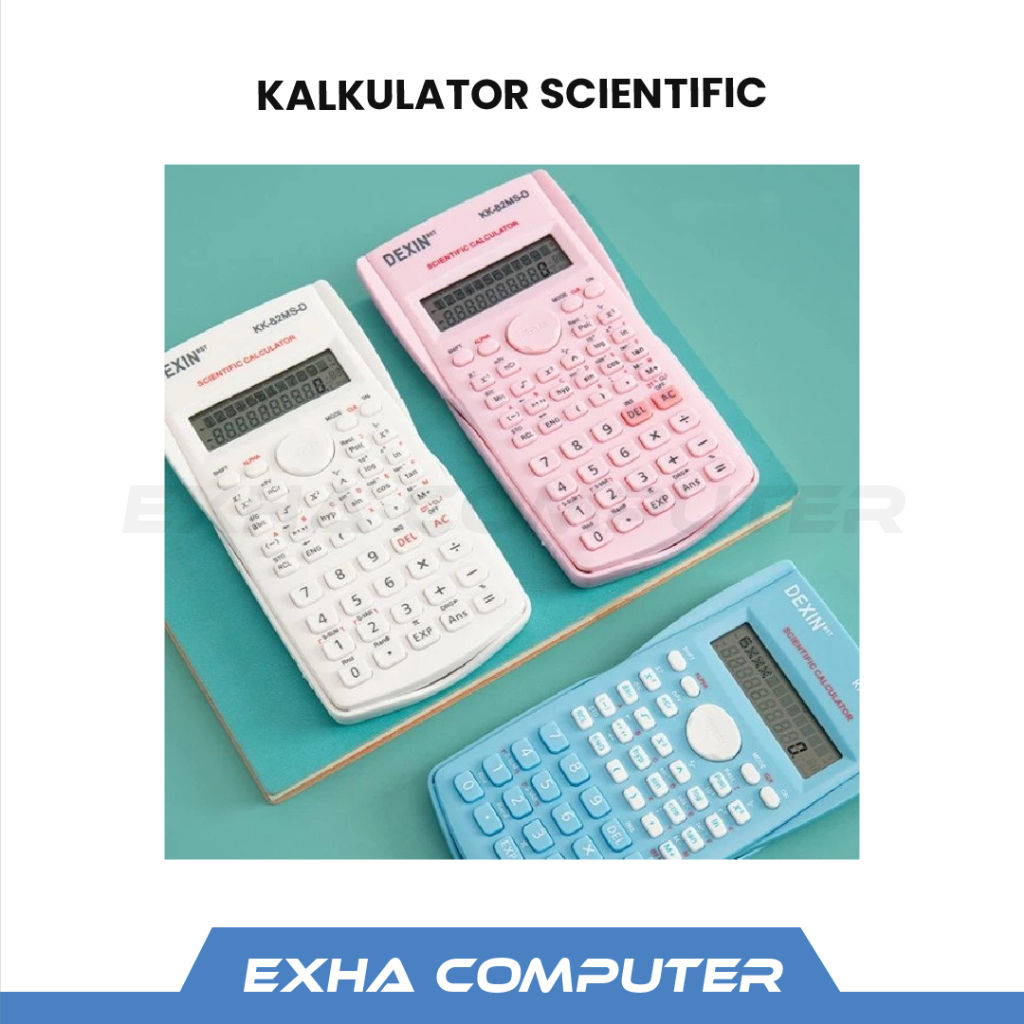 Jual KALKULATOR SCIENTIFIC DEXIN | KALKULATOR ILMIAH 240 | Shopee Indonesia