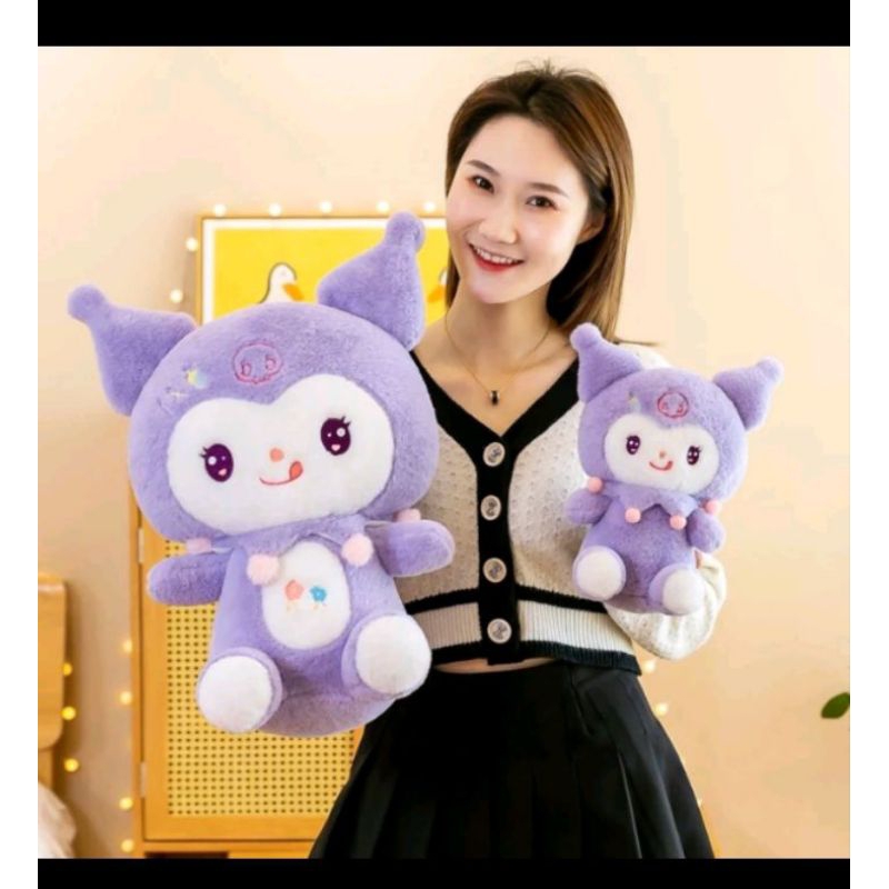 Jual Boneka kuromi 30cm boneka anak perempuan mewah berlebel SNI ...
