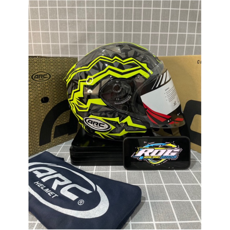 Jual Helm ARC XR LAGUNA YELLOW Original | Shopee Indonesia
