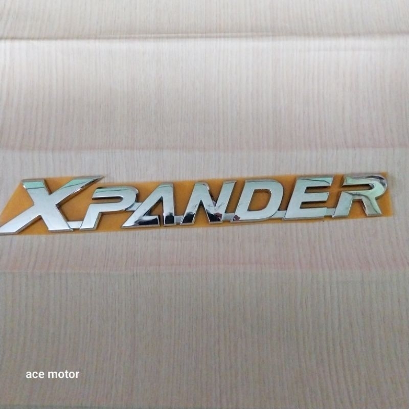 Jual emblem logo bagasi mitsubishi xpander original | Shopee Indonesia
