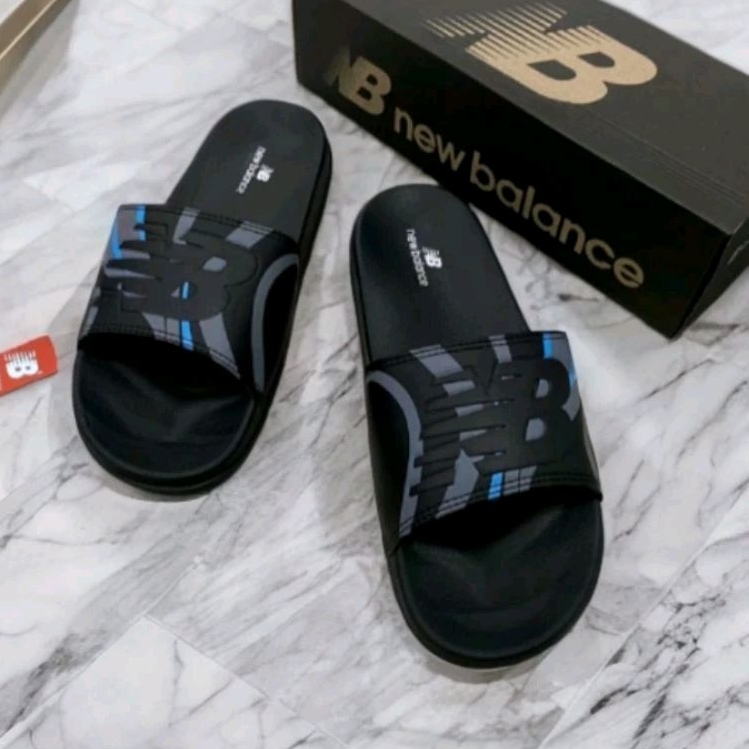 Jual SENDAL SLIP SLOP NB NEW BELENCE SANDAL DISTRO COUPLE PRIA/WANITA ...