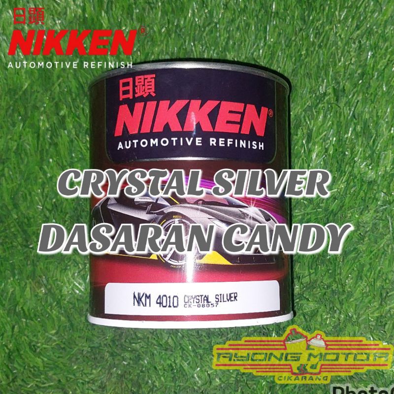 Jual Cat Nikken NC/Cat Duco NC NKM 4010 Crystal Silver (Silver Kasar/Silver Metallic/Dasaran ...