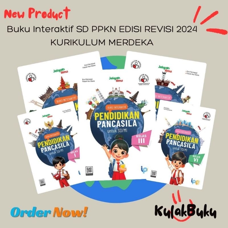 Jual BUKU Paket INTERAKTIF PPKN SD KURIKULUM MERDEKA Semester 1 & 2 Intan Pariwara Edisi Revisi ...