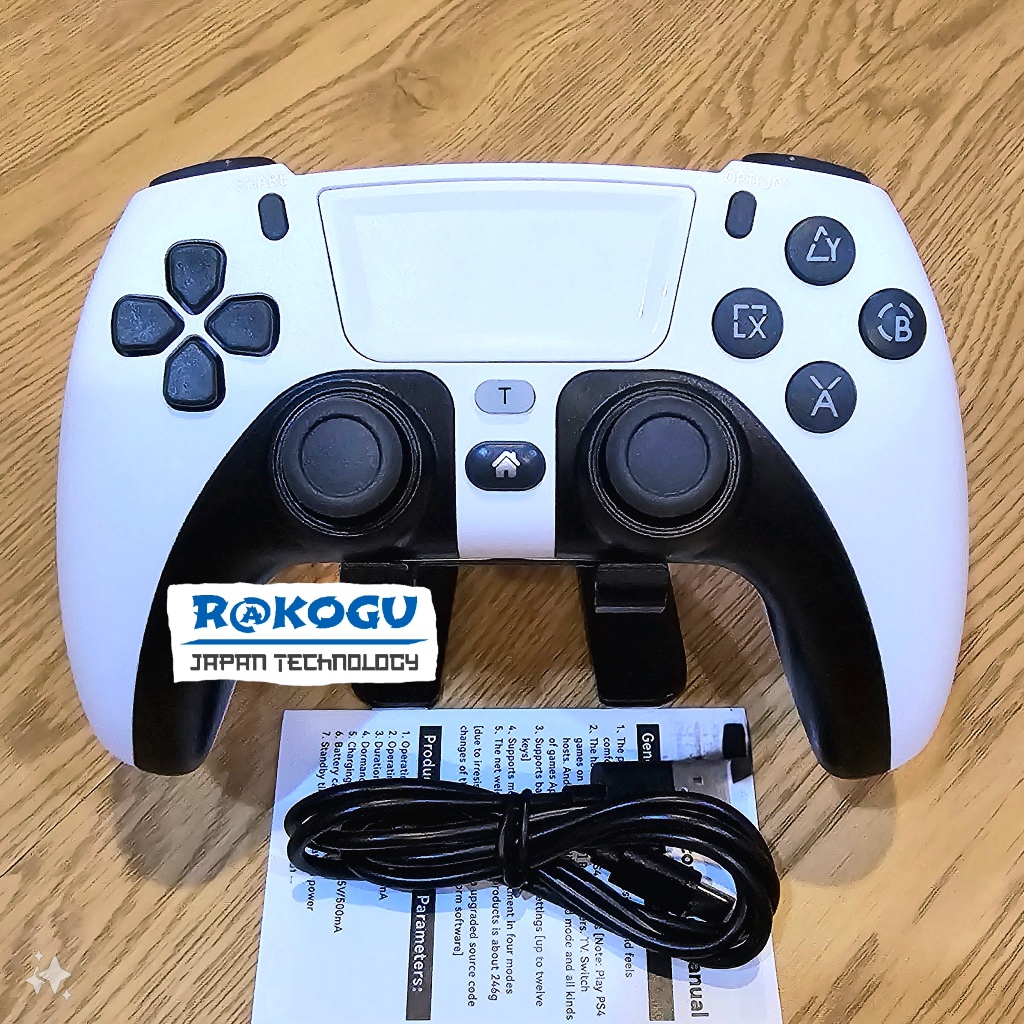 Jual Wireless Controller Gamepad model PS5 untuk PS4 PS3 NS Switch ...