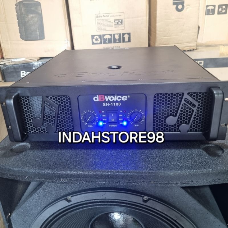 Jual Power Class H dBvoice SH 1100 Profesional Power Amplifier dB Voice SH1100 Original | Shopee ...