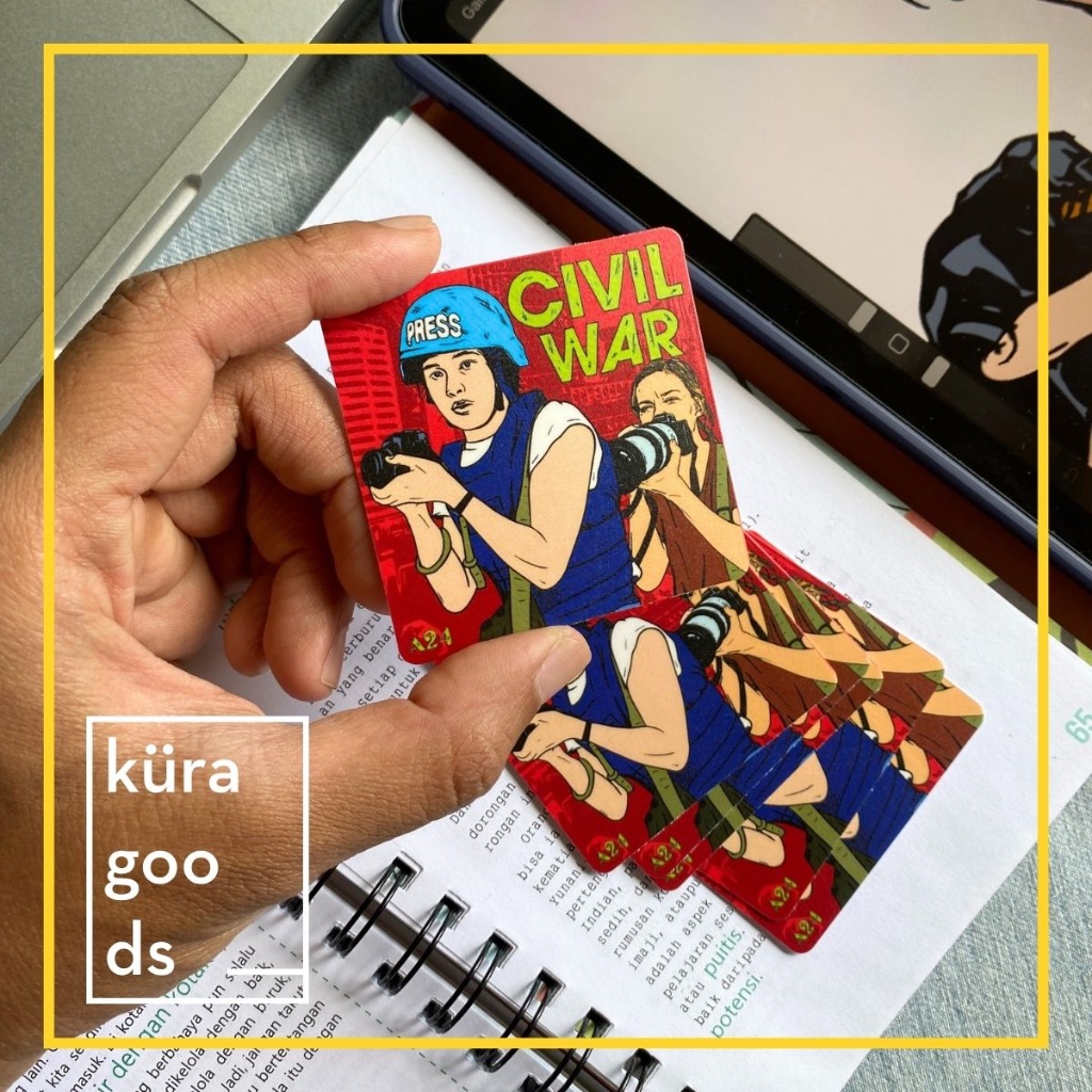 Jual Sticker Film Civil War | Stiker Laptop Aesthetic Vinyl Fanart ...