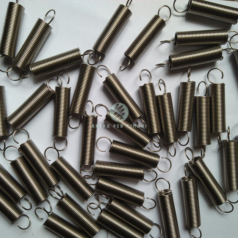 Jual Per Spring Tarik 1mm Stainless Panjang Total 6cm | Shopee Indonesia