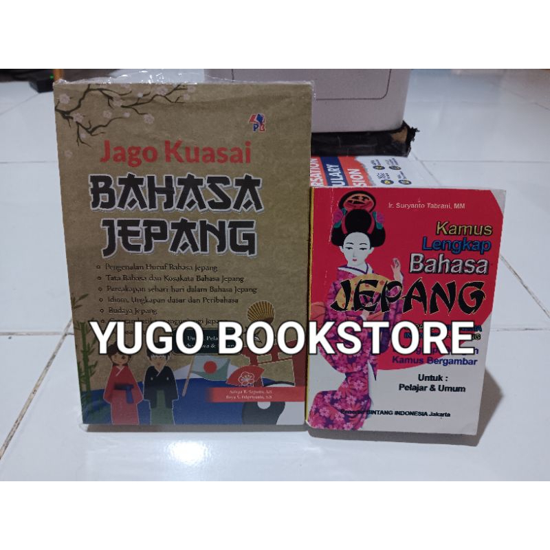 Jual PAKET 2 BUKU JAGO KUASAI BAHASA JEPANG - KAMUS LENGKAP BAHASA JEPANG | Shopee Indonesia
