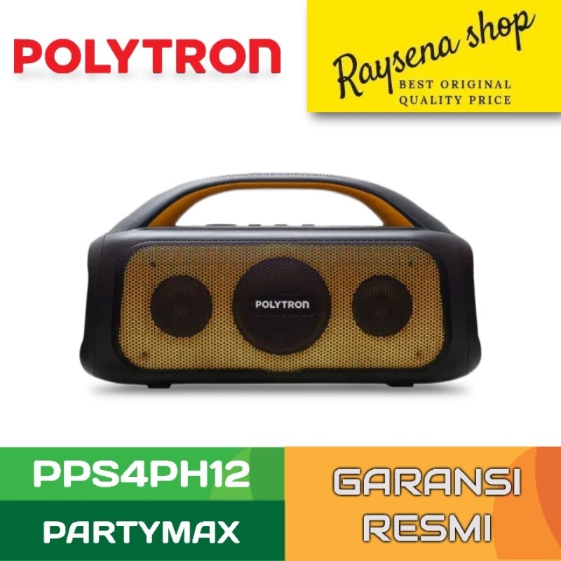 Jual POLYTRON PORTABLE BLUETOOTH SPEAKER PARTYMAX PPS4PH12 PPS 4PH12 ...