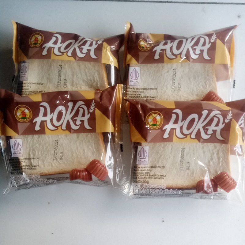Jual Roti Aoka berbagai rasa 1 paket isi 4pcs | Shopee Indonesia