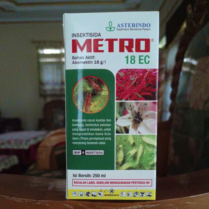 Jual insektisida METRO/Abamectin 18 EC 250ML | Shopee Indonesia