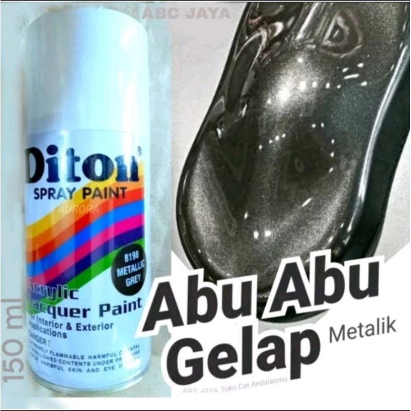 Jual Pilok Pylox Diton 8198 Metallic Grey Abu Abu Metalik Metalik Grey ...