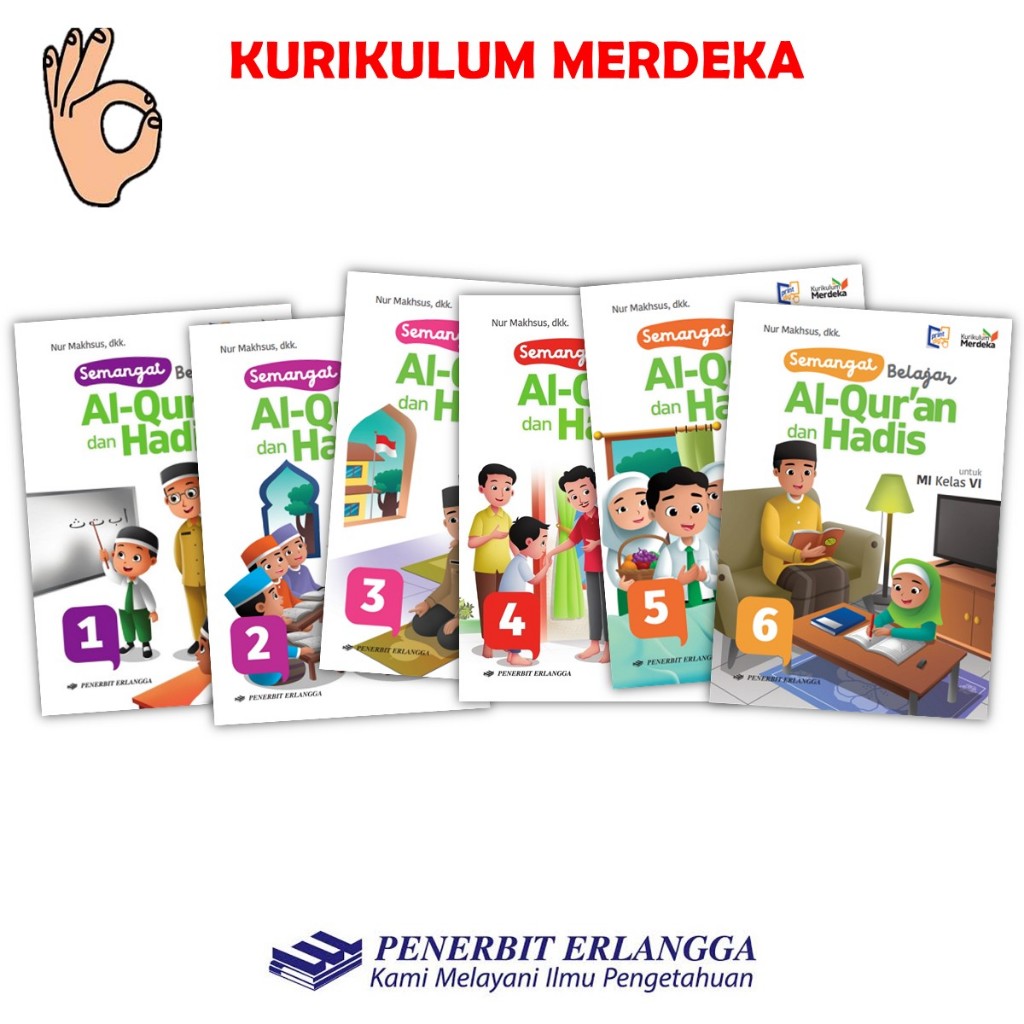Jual Semangat Belajar Alquran & Hadis MI Kelas 1 2 3 4 5 6 - Kurikulum Merdeka | Shopee Indonesia