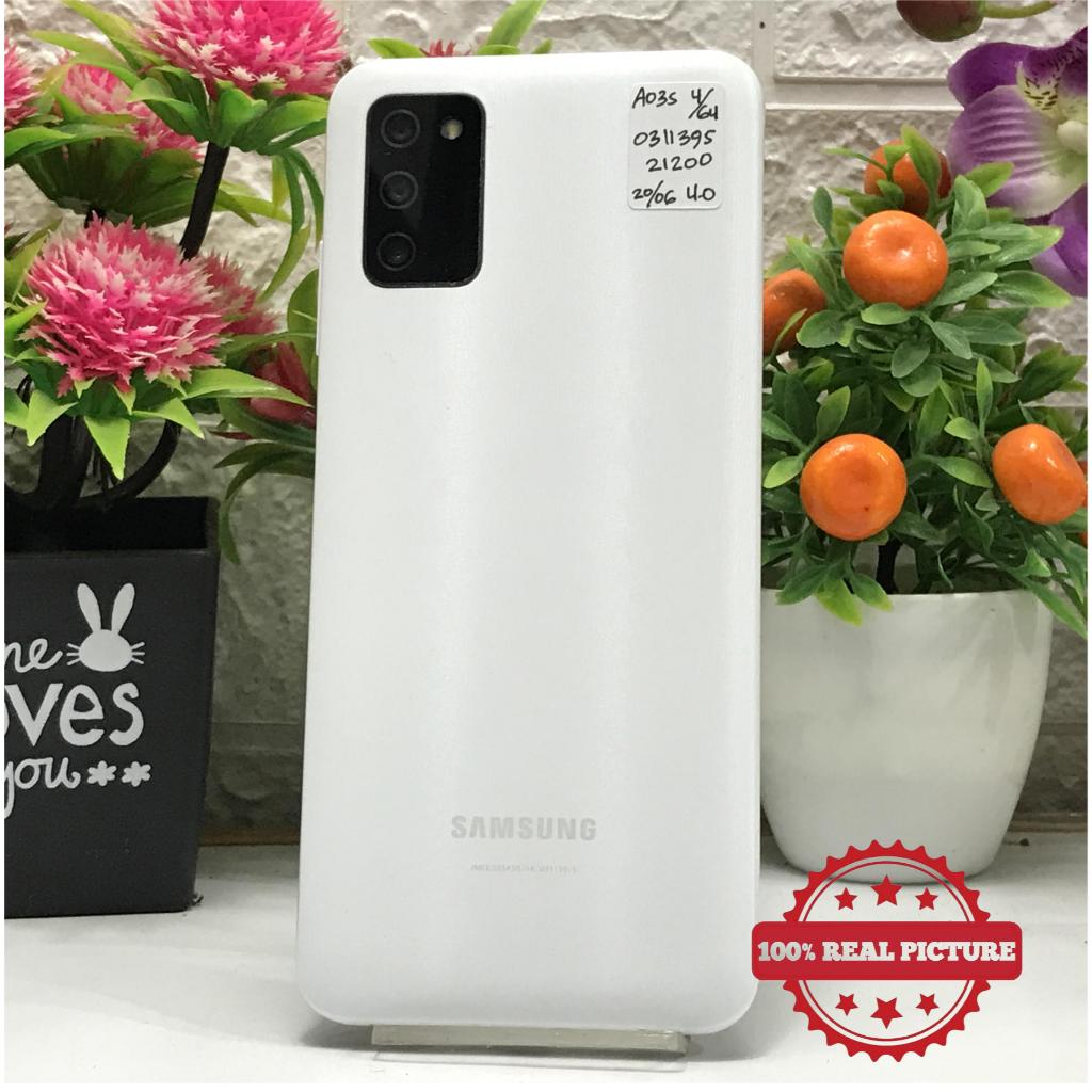 Jual Samsung A03s 4/64GB Putih Bekas Second Eks Grs Resmi | Shopee ...