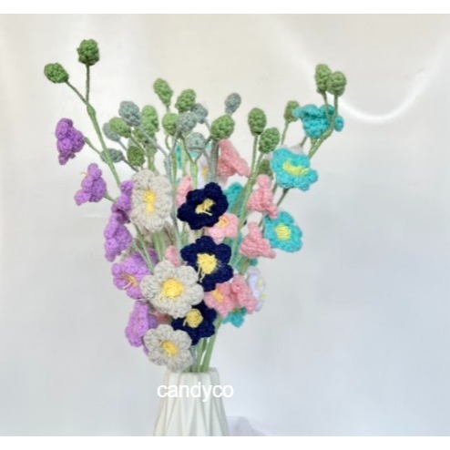 Jual Bunga Rajut Lily Of The Valley | Buket Rajut by candyco | Shopee ...