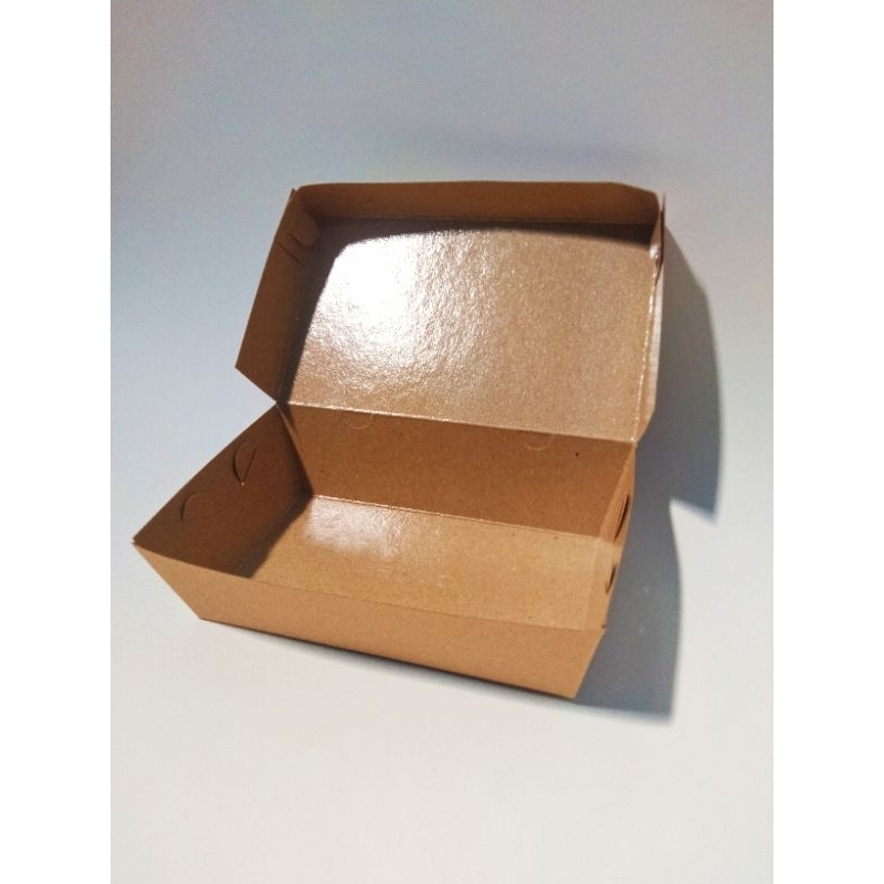 Jual paper lunch box ukuran M / box mie pedas / box pisang keju / kotak ...