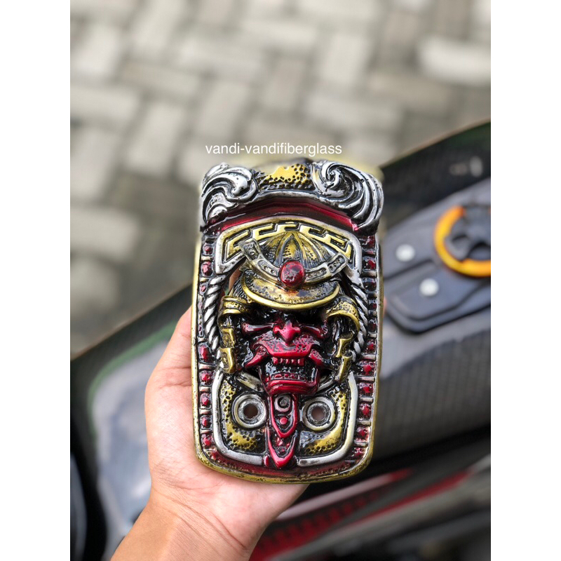 Jual TUTUP TANGKI RX KING COSTUM SAMURAI 3DIMENSI BAHAN FIBERGLASS ...