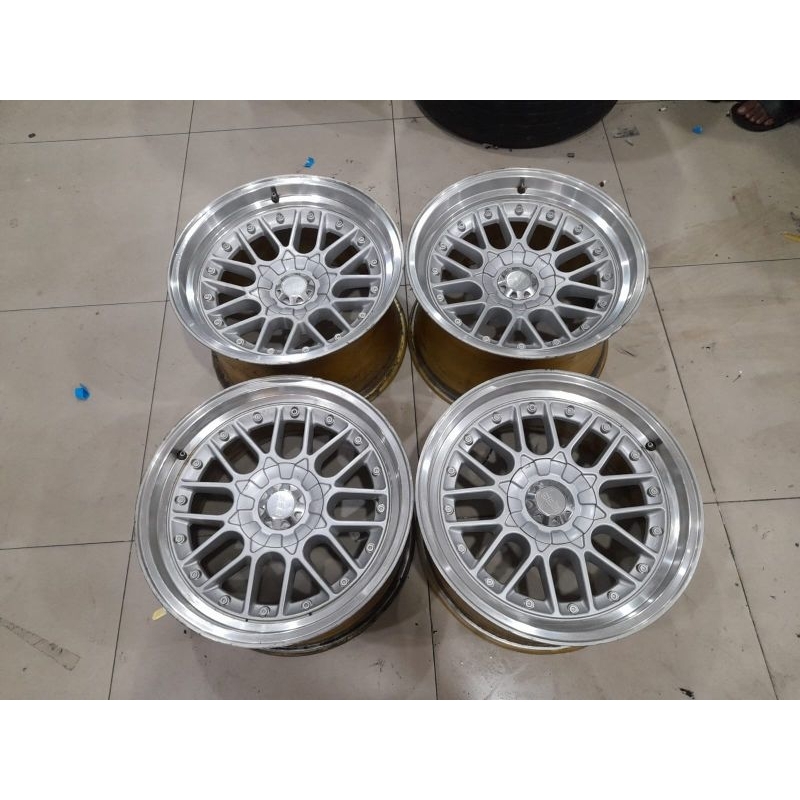 Jual Velg Mobil Bekas Racing BBS R17 Lebar 8,5/10 Et 20/15 Pcd 8x100/114,3 | Shopee Indonesia