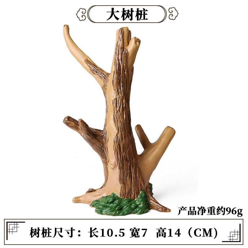 Jual Miniatur Batang pohon kayu untuk diorama toys photography tinggi ...