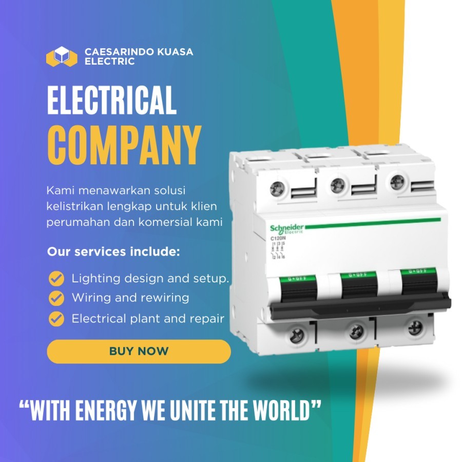 Jual C120N 3P 100A SCHNEIDER A9N18367 / MCB SNEIDER 100 AMPERE 3 PHASE ORI | Shopee Indonesia