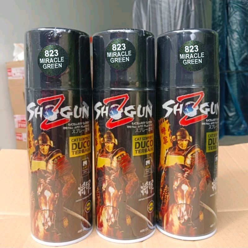 Jual pilok pilox shogunz cat duco shogun 823 miracle green 400cc HIJAU ...