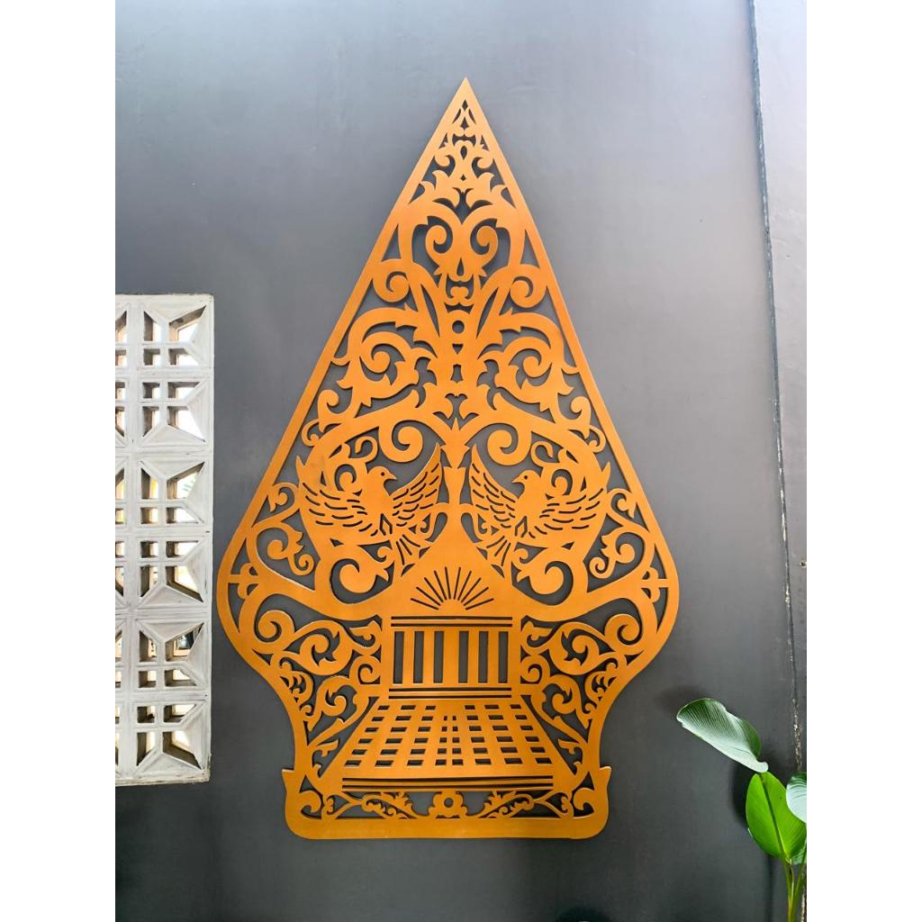 Jual Wayang Kulit Spon Karet Gunungan Besar BURUNG Untuk Dekorasi ...