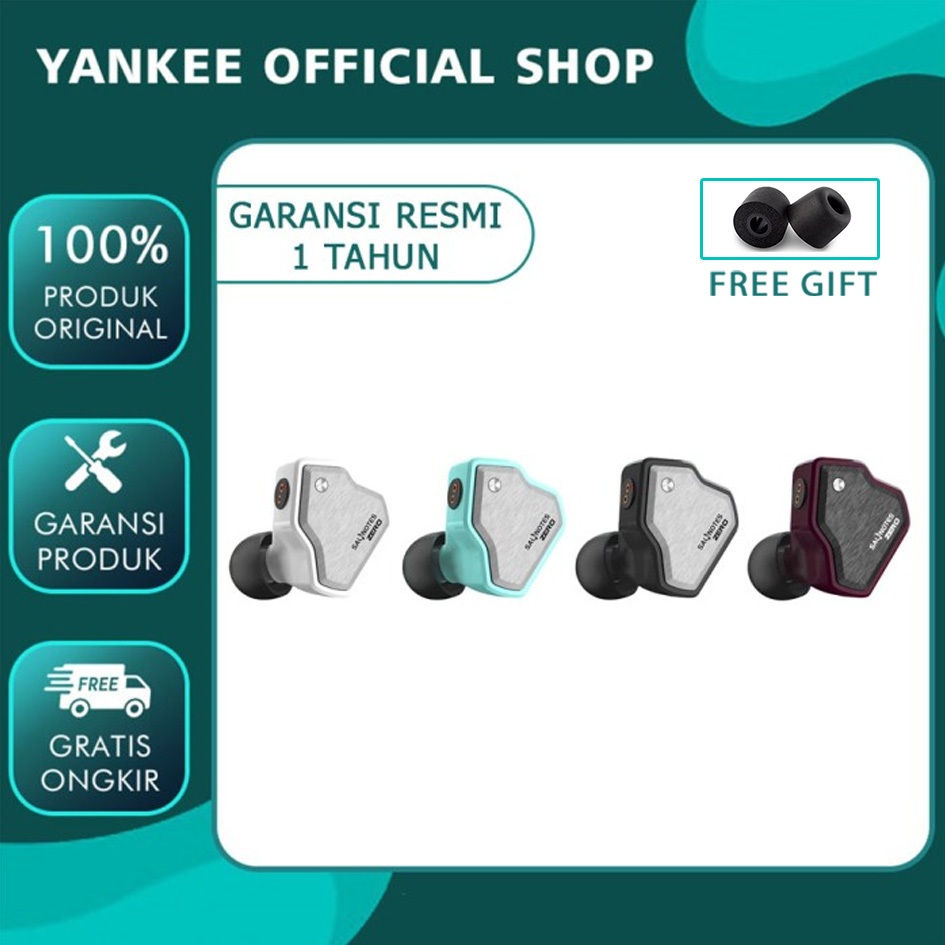 Jual 7Hz Salnotes Zero Earphone 10mm Driver In Ear Detachable Earphone ...