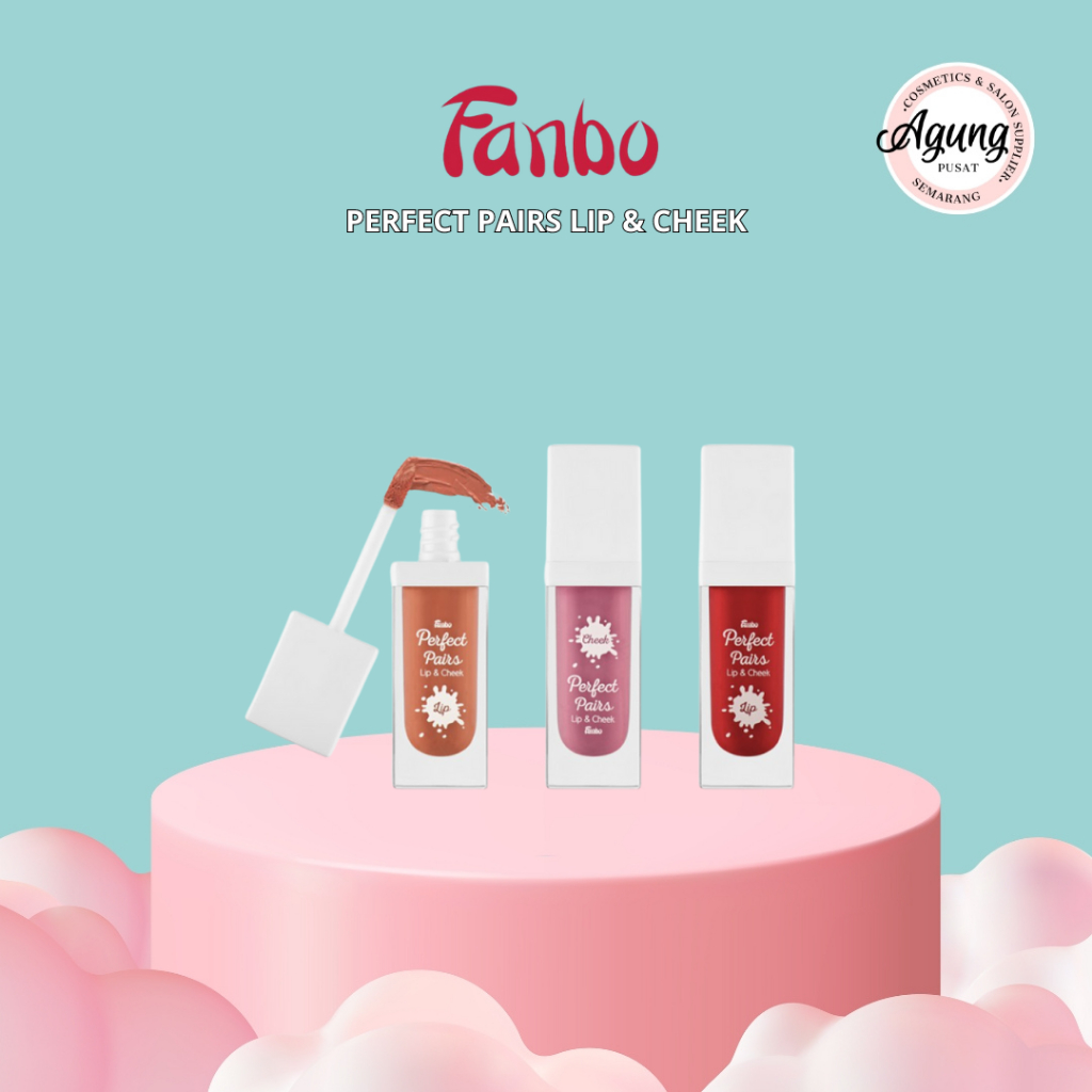 Jual Fanbo Perfect Pairs Lip and Cheek | Shopee Indonesia