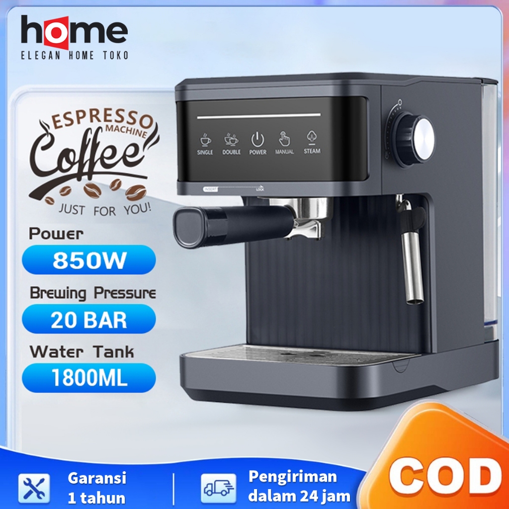 Jual Elegan Home Espresso Machine, Mesin Kopi Espresso Mini, Espresso Otomatis Murah Alat Bikin ...