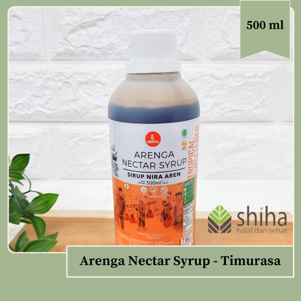 Jual Arenga Liquid Sugar Nectar Syrup Timurasa 500ml l Gula Aren Cair ...