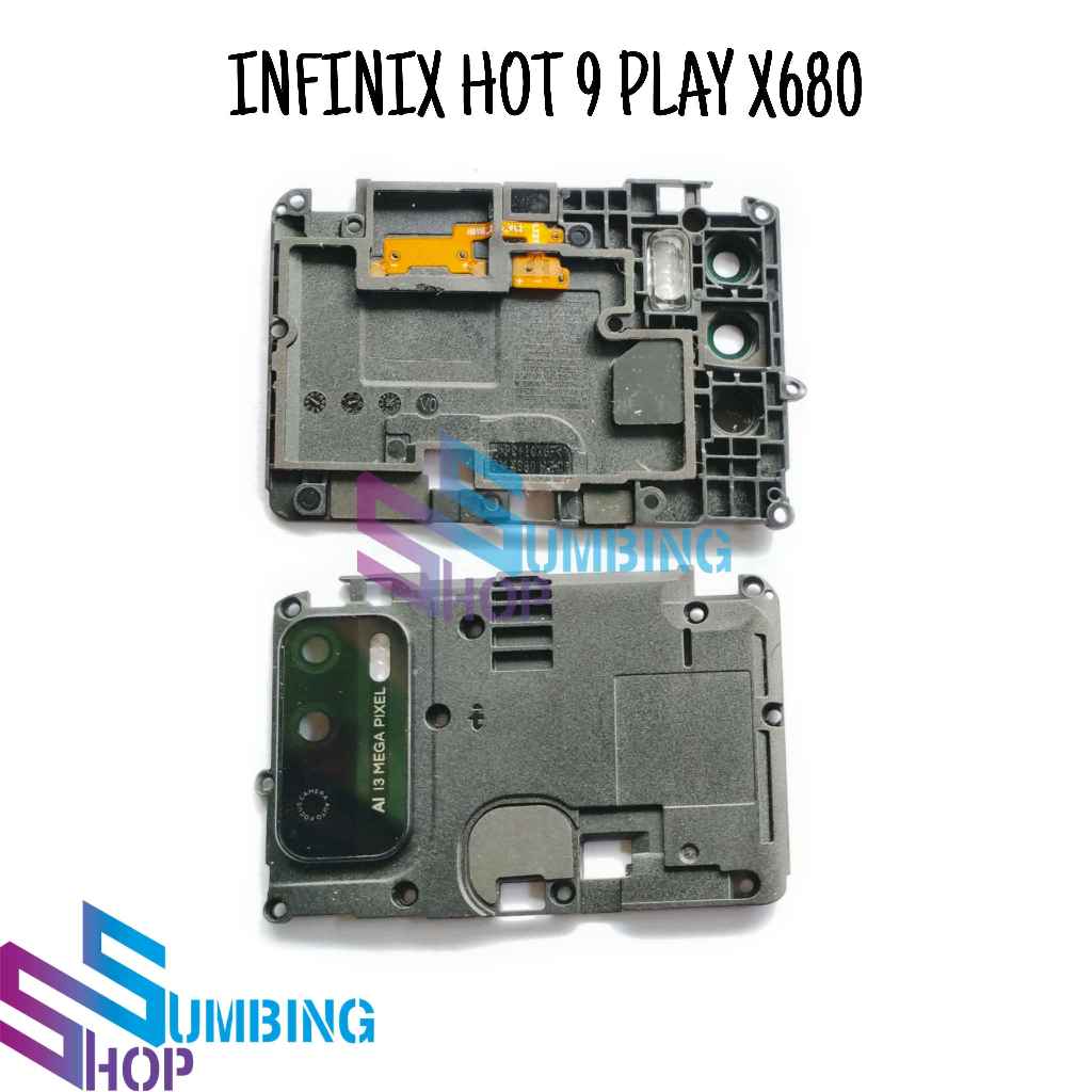 Jual Tutup Mesin Infinix Hot 9 Play X680 Cover Mesin Belakang Original ...