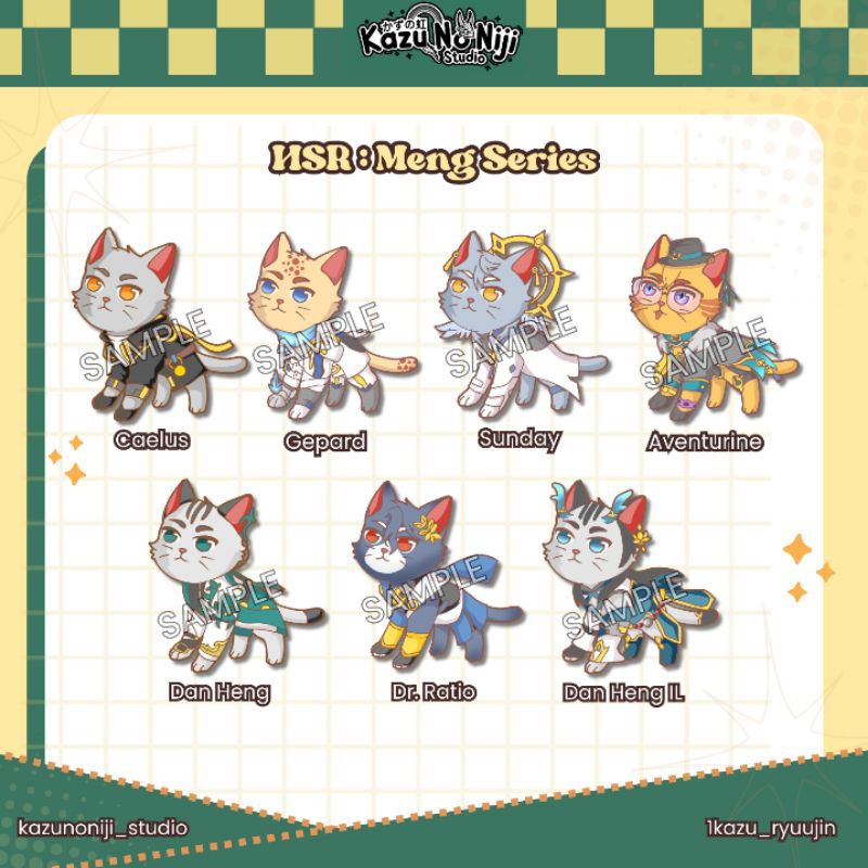 Jual HONKAI STAR RAIL MENG STICKER | Shopee Indonesia