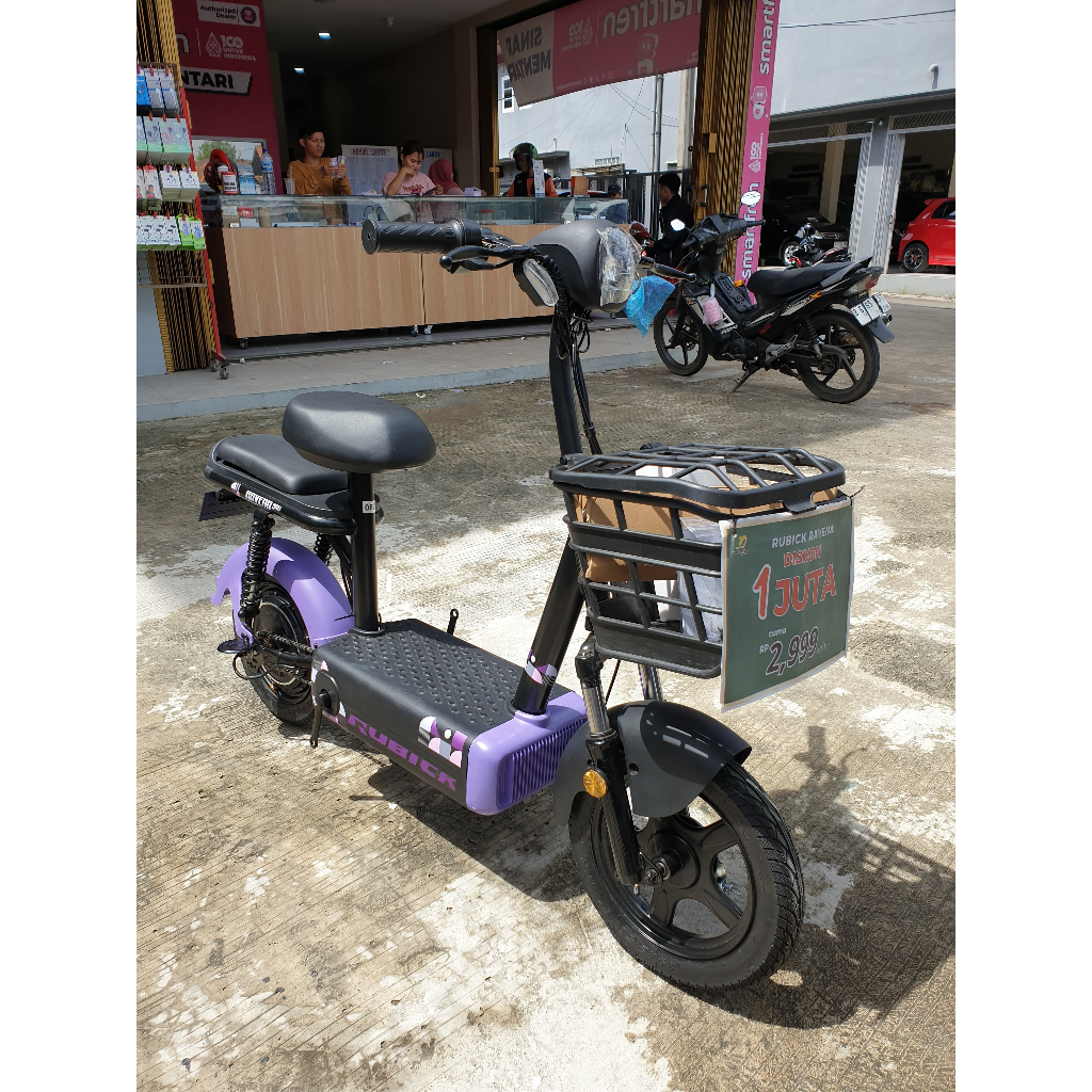 Jual Sepeda Listrik Rubick Ravena | Shopee Indonesia