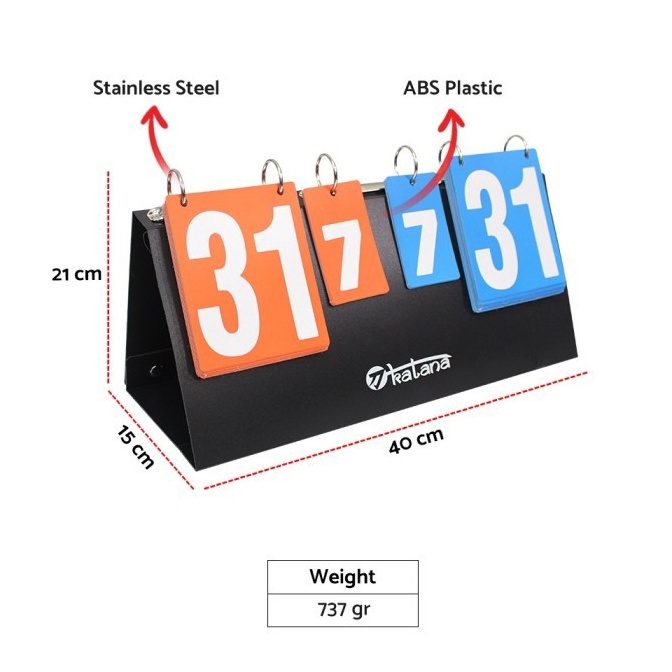 Jual KODE F5G8 Papan Skor KATANA SCORE BOARD Badminton Voli Tennis Meja ...