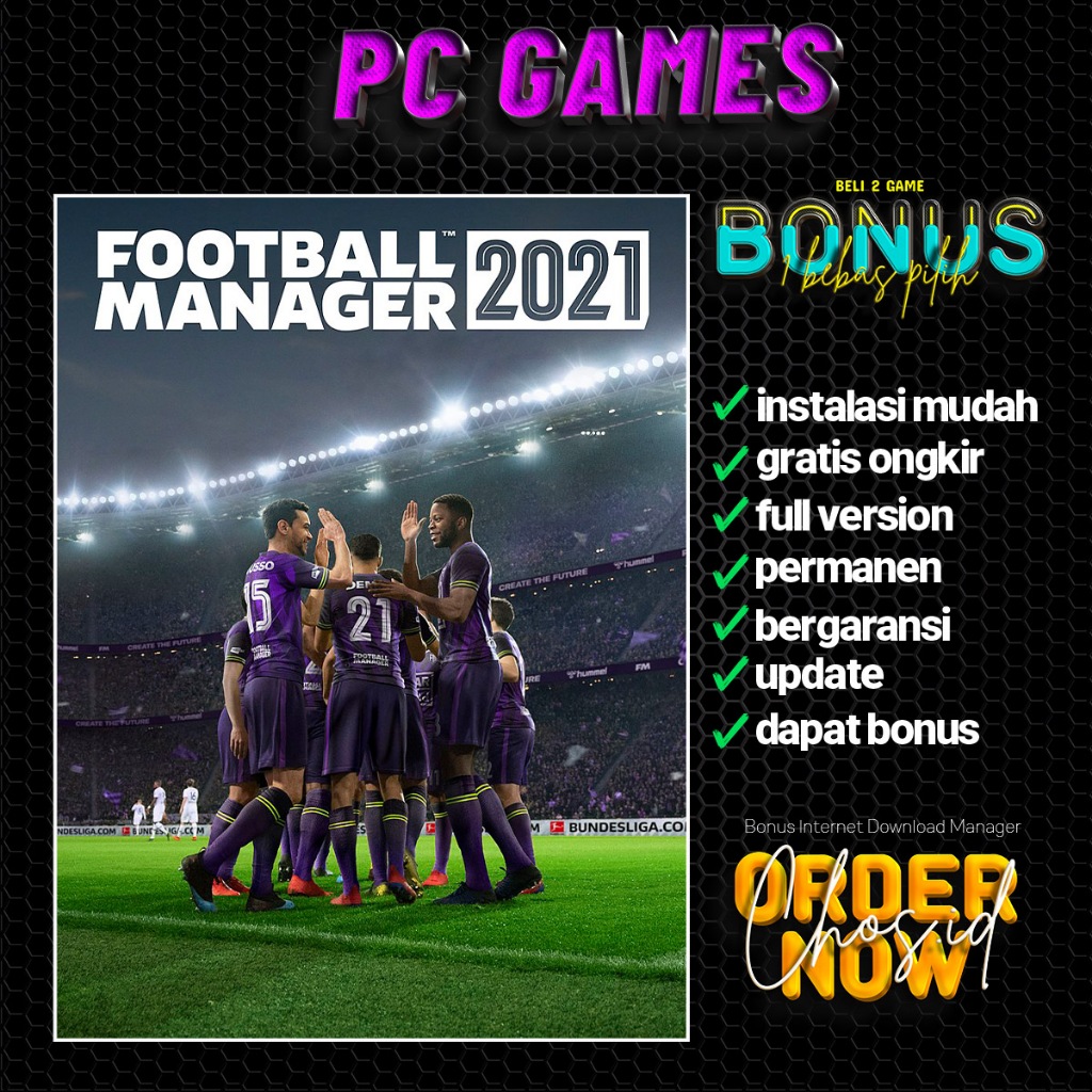 Jual Football Manager 2021 | Game PC - Laptop | Shopee Indonesia