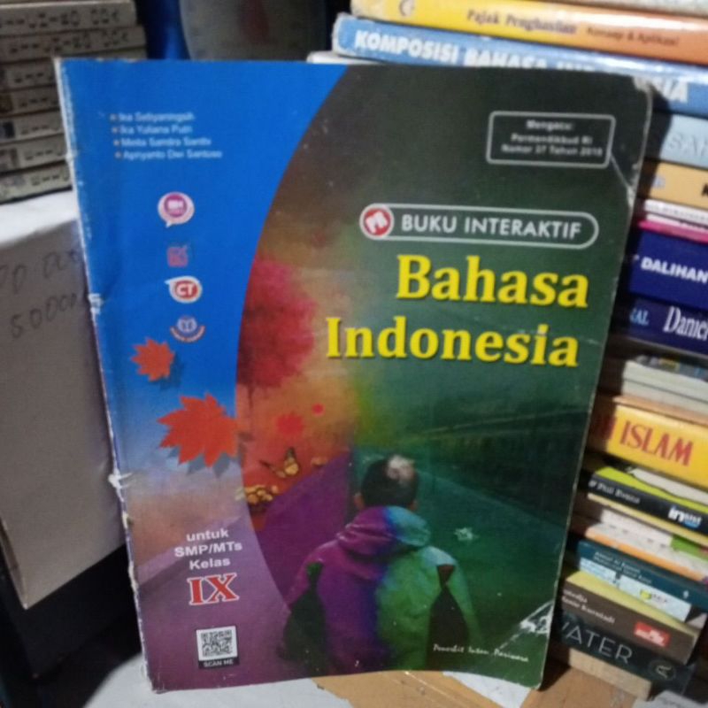 Jual BUKU INTERAKTIF BAHASA INDONESIA UNTUK SMP KELAS IX/9/3 REVISI PENERBIT INTAN PRAWIRA ...