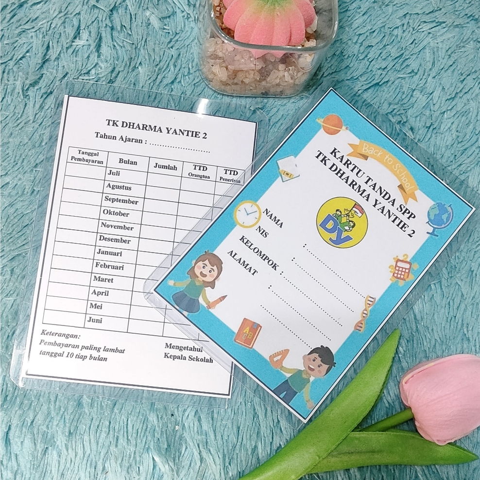 Jual KARTU SPP + COVER MIKA (12 pcs) | Shopee Indonesia