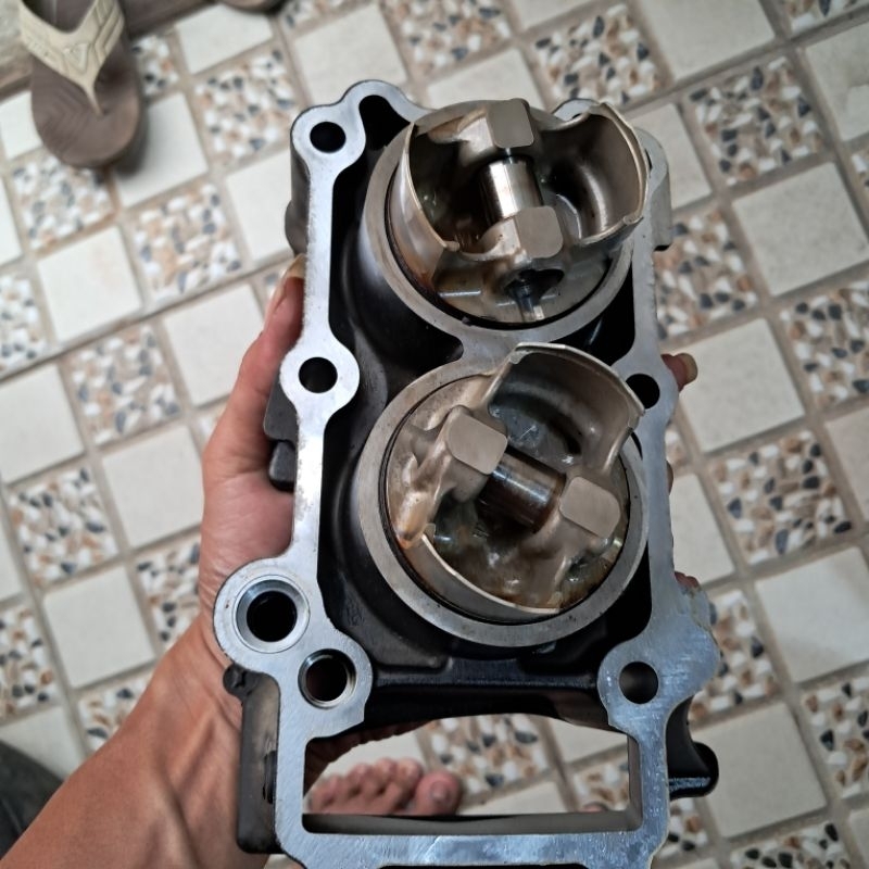 Jual Blok seher set /blok piston set piston Yamaha R25 | Shopee Indonesia