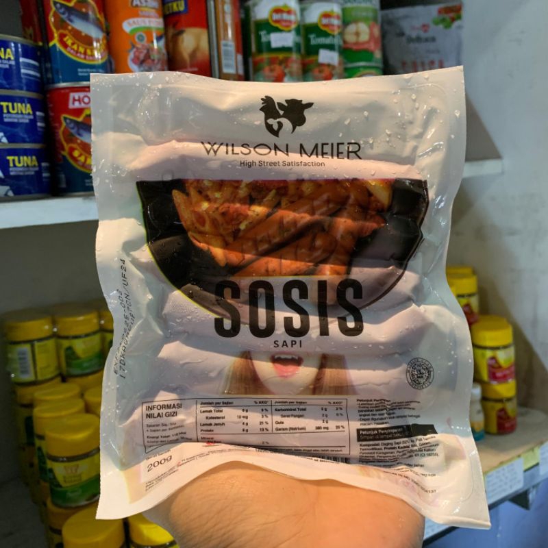 Jual WILSON MEIER sosis sapi 200g | Shopee Indonesia