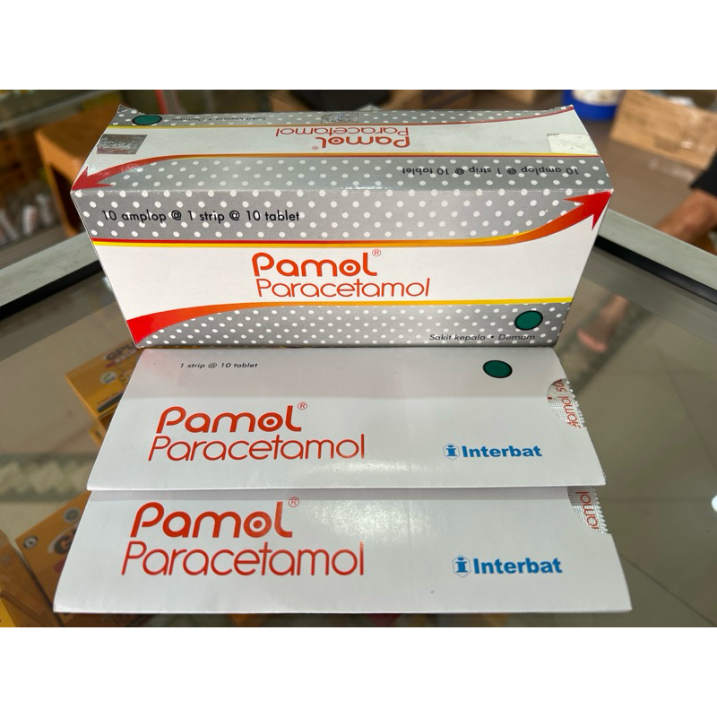 Jual pamol 500 mg 1strip(@10tablet) | Shopee Indonesia