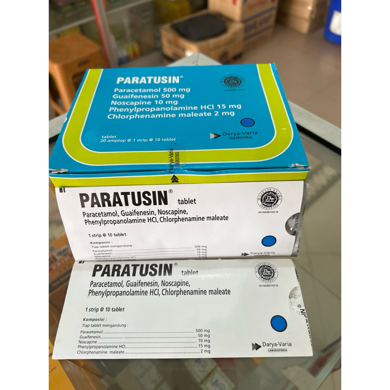 Jual paratusin tablet 1 strip (@10tablet) | Shopee Indonesia