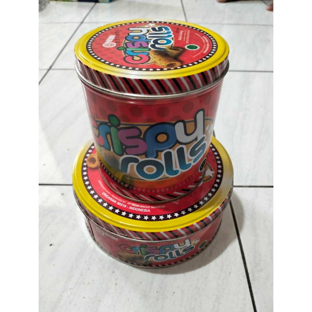 Jual NISSIN CRISPY ROLLS KEMASAN KALENG | Shopee Indonesia