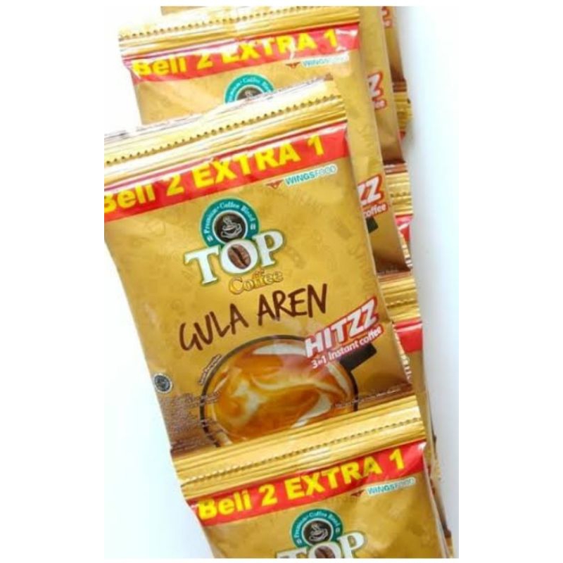 Jual Top Coffe Gula Aren 1 Renceng 15pcs | Shopee Indonesia