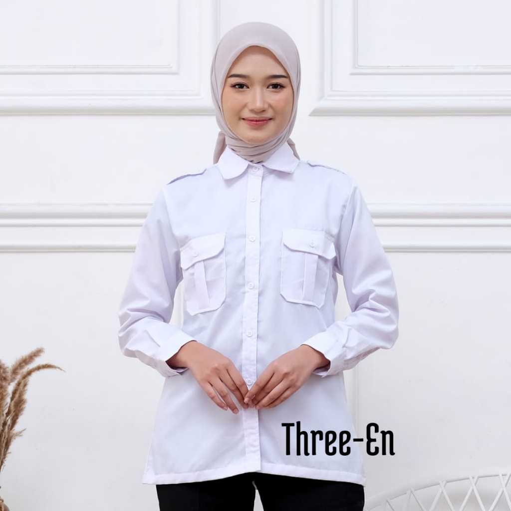 Jual Baju Wanita Putih Perawat Suster PNS PHD PPL | Shopee Indonesia