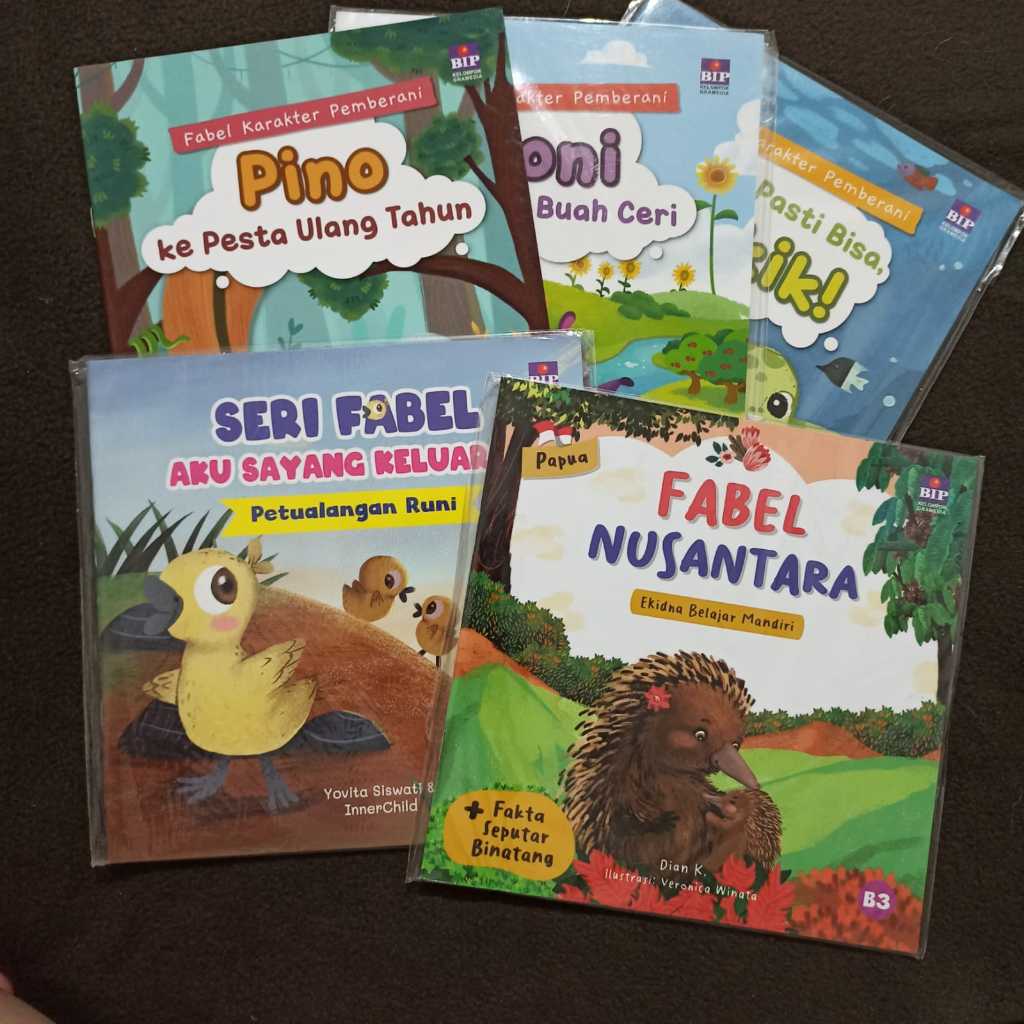 Jual Fabel Nusantara Fabel Karakter Baik Sayang Keluarga | Shopee Indonesia