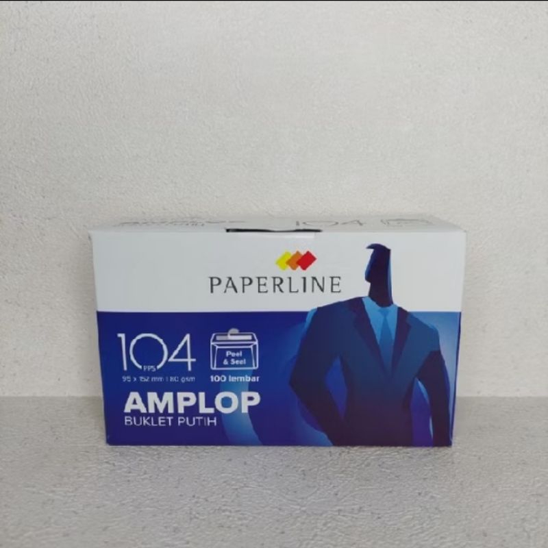 Jual AMPLOP PUTIH KECIL PAPERLINE 104 / 100 lembar | Shopee Indonesia