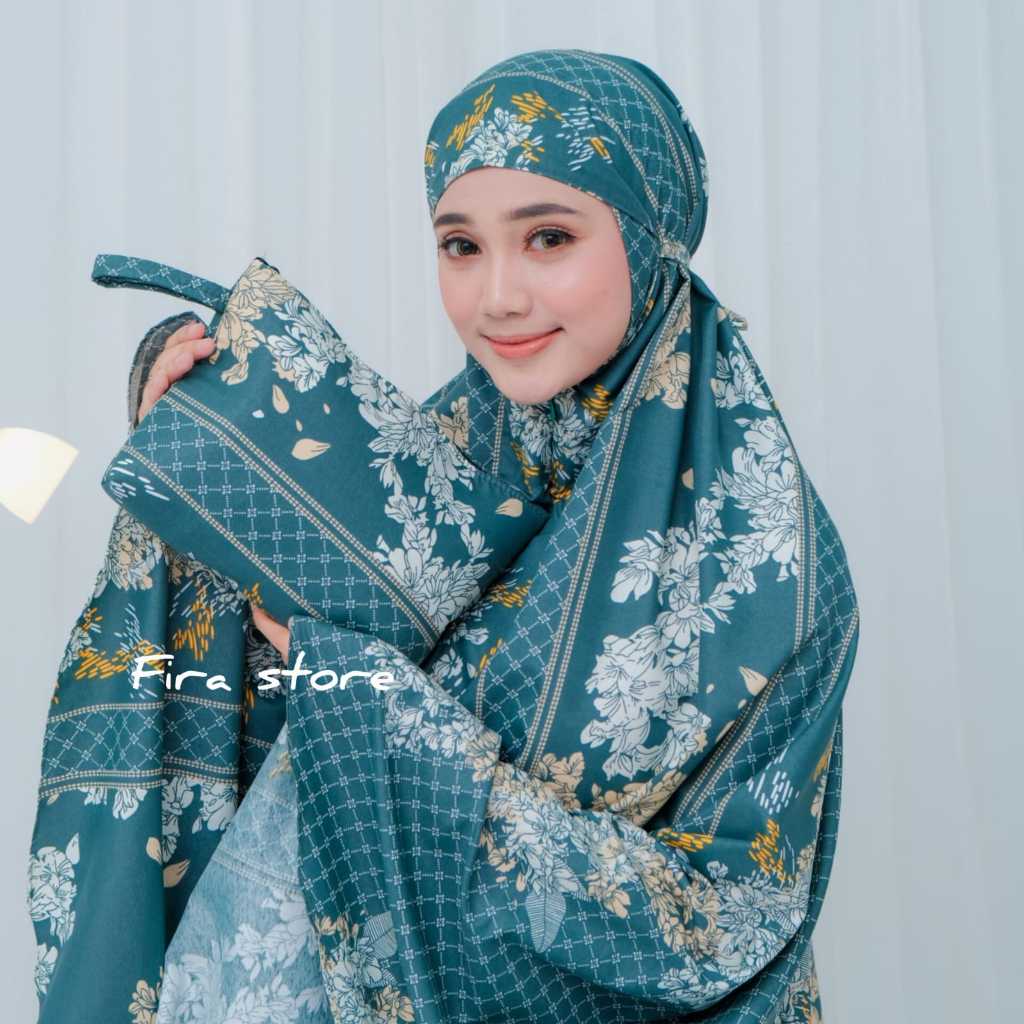 Jual Mukena Dewasa 2in1 Katun Premium Bunga Dior Jumbo Terbaru Rukuh ...