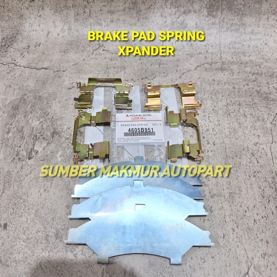 Jual BRAKE PAD SPRING PLAT CAKRAM XPANDER EXPANDER 4605B951 | Shopee ...